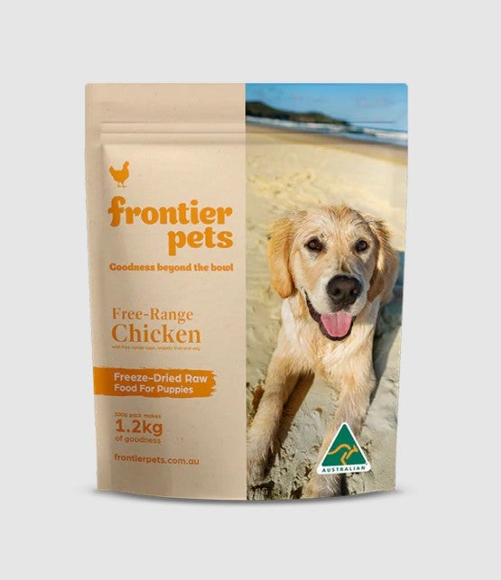 Frontier Pets Puppy Free-Range Chicken Dog Food | Dog Town Pet Supplies