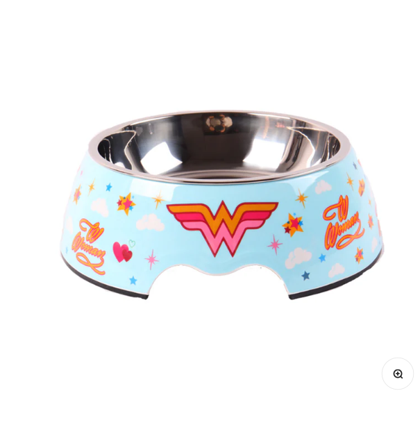 Wonder Woman Pet Bowl | Dog Town Pet Supplies