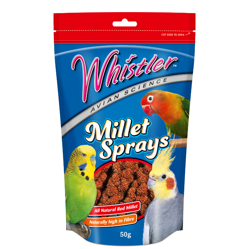 Whistler Natural Millet Sprays 50g | Dog Town Pet Supplies